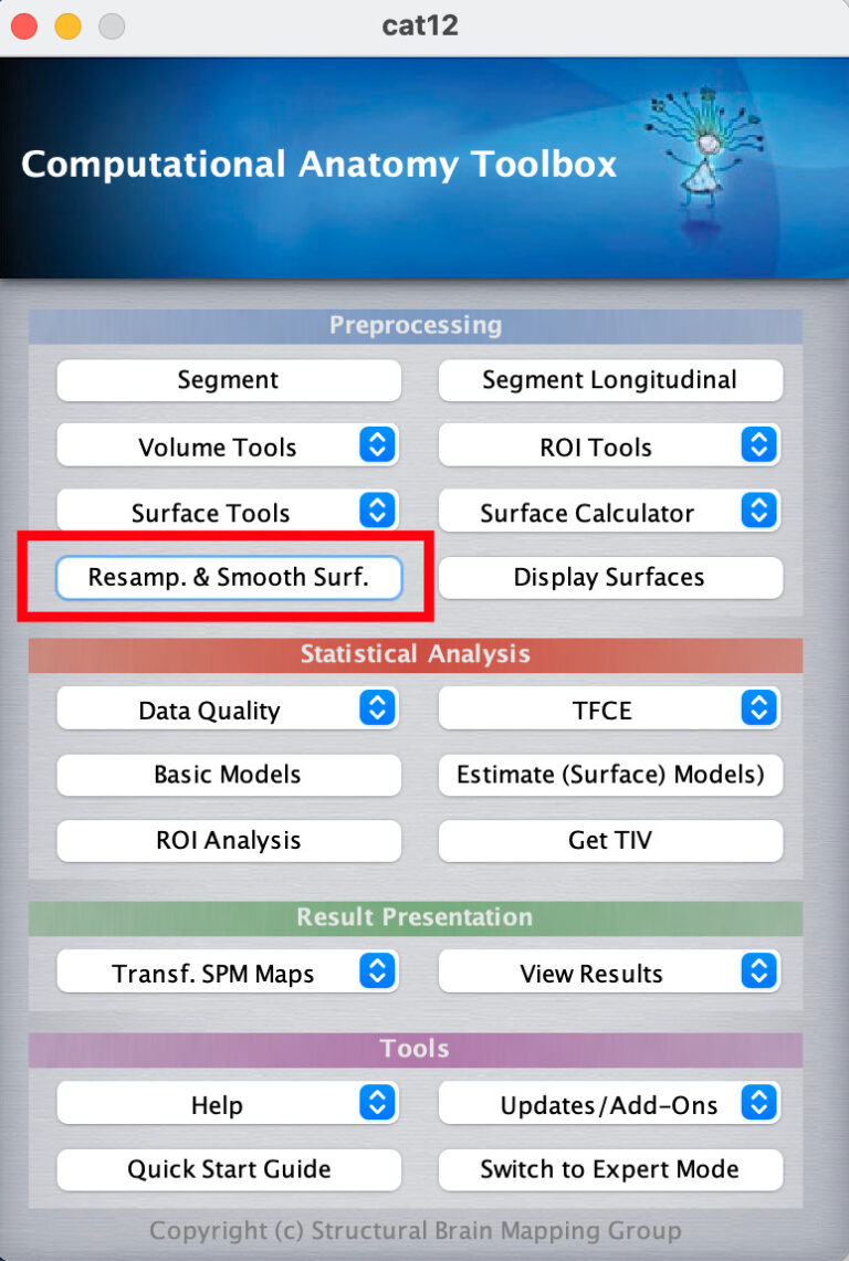 【CAT12】Surface-based morphometryの手順について | HALnote